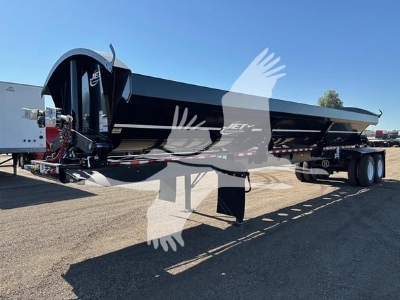 Jet SIDE DUMP, 40', AIR RIDE, 4 PIVOT POINTS PER SIDE,