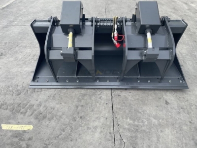 CAT SKID STEER GRAPPLE BUCKETS (75 IN), CUTTING EDGE