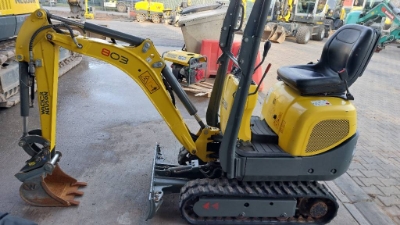 Wacker Neuson 803 - Tracked / Mini excavators - Products - Wacker Neuson