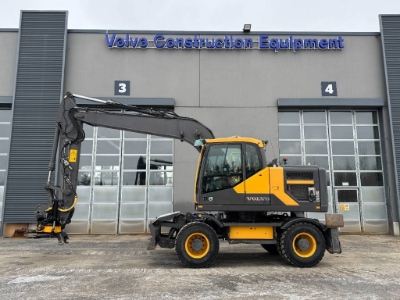 Volvo EW 160 - Wheeled Excavators - Construction Equipment - Volvo CE ...