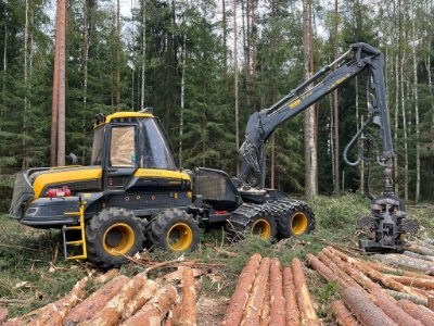 Ponsse Ergo 8W - Harvesters - Forestry - Construction Machinery List ...