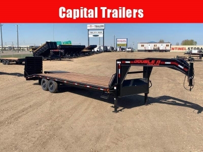 Double A Trailers Gooseneck High Boy Trailer - 102x26' (14000GVW)