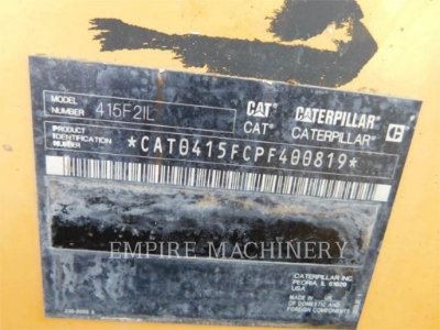 2018 CAT 415F2 IL For Sale - 48,287 USD | Cat Used