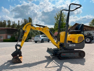 Wacker Neuson 803 - Tracked / Mini excavators - Products - Wacker Neuson