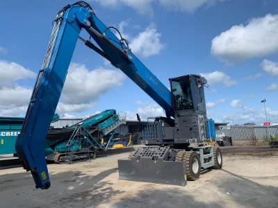 Terex Fuchs MHL 434 - Cranes and loaders - Forestry - Blue Machinery ...
