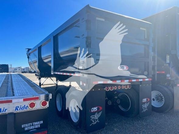 CPS SCRAP TRAILER, 60 CU YDS, 76 SIDES, BARN DOOR GAT