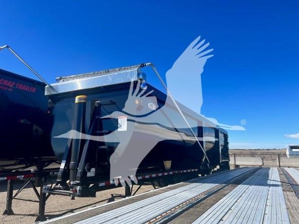 CPS SCRAP TRAILER, 60 CU YDS, 76 SIDES, BARN DOOR GAT