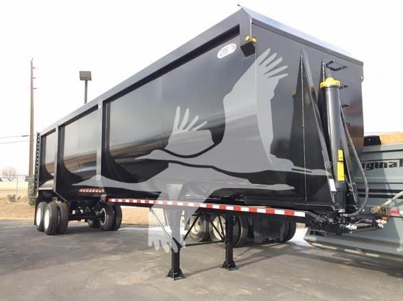 CPS SCRAP TRAILER, 87 CUBIC YARDS, BARN DOOR, ELECTRIC