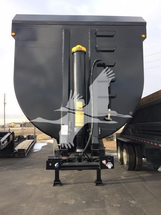 CPS SCRAP TRAILER, 87 CUBIC YARDS, BARN DOOR, ELECTRIC