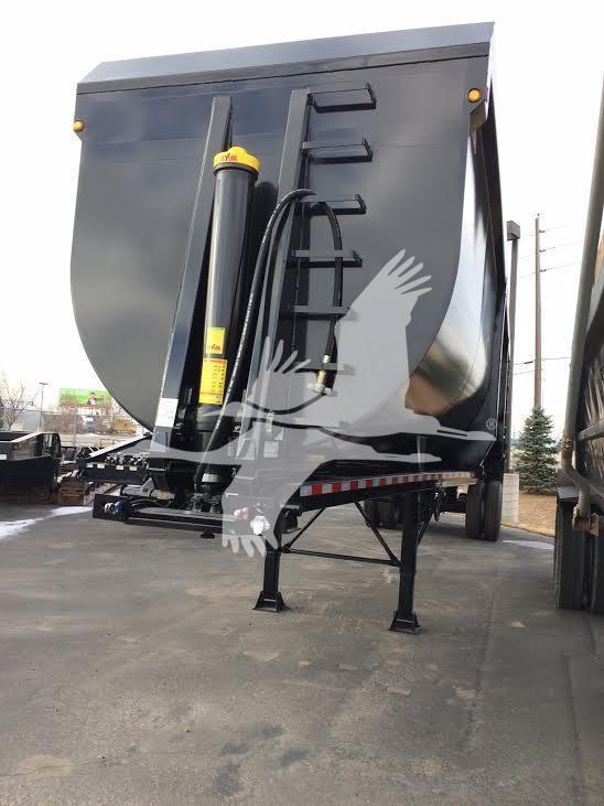 CPS SCRAP TRAILER, 87 CUBIC YARDS, BARN DOOR, ELECTRIC