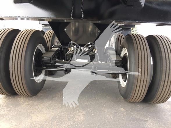 CPS SCRAP TRAILER, 87 CUBIC YARDS, BARN DOOR, ELECTRIC