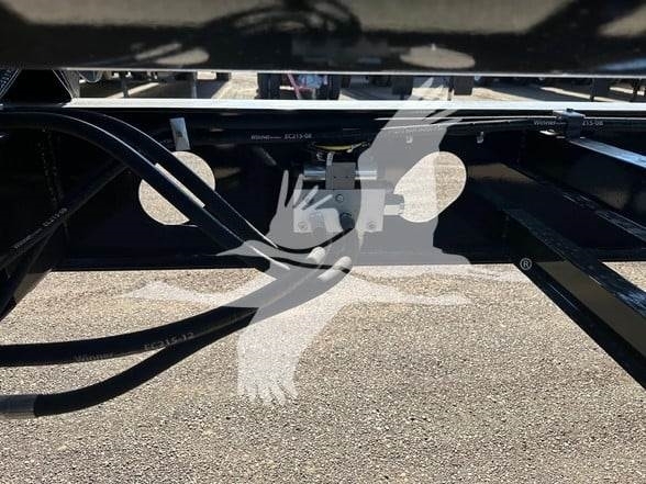 Jet SIDE DUMP, 40', AIR RIDE, 4 PIVOT POINTS PER SIDE,