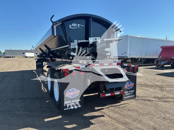 Jet SIDE DUMP, 40', AIR RIDE, 4 PIVOT POINTS PER SIDE,