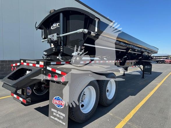 Jet Tandem Air Ride Side Dump 40', 2 Way Valve, Electr