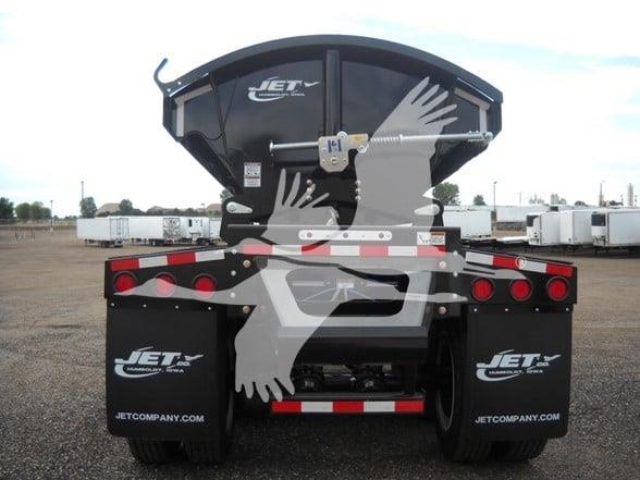 Jet TRI AXLE SIDE DUMP, ELECTRIC TARP, AIR RIDE, 2