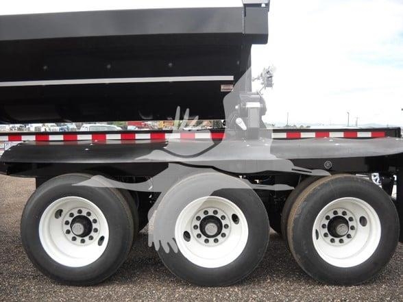 Jet TRI AXLE SIDE DUMP, ELECTRIC TARP, AIR RIDE, 2