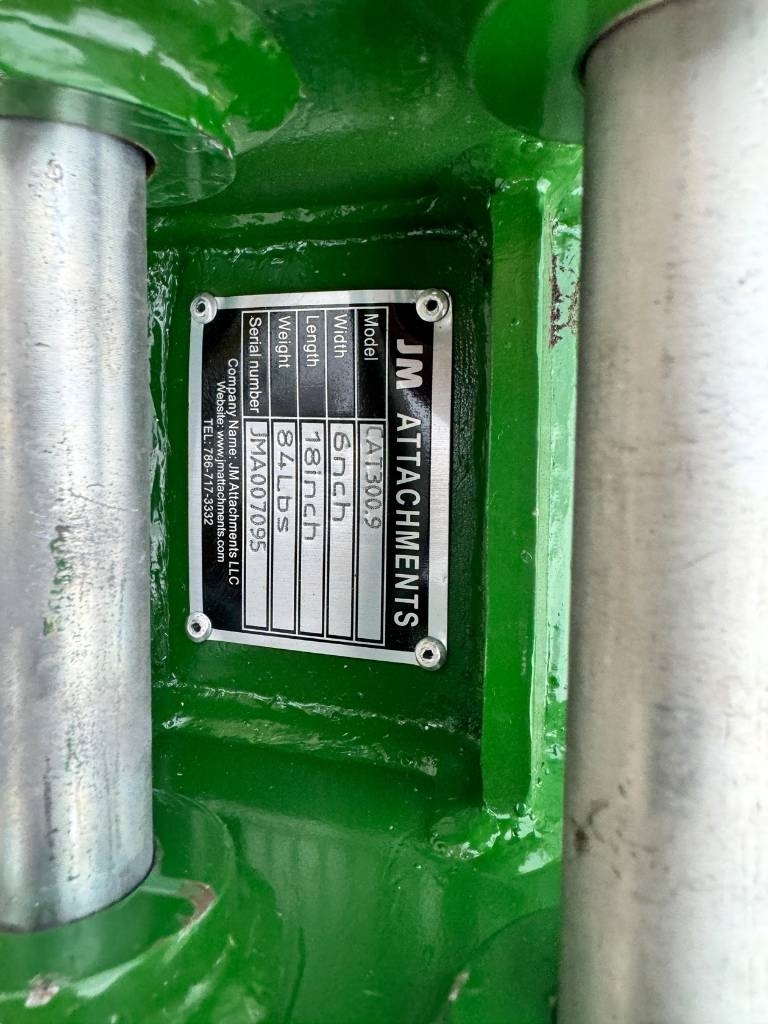 JM Attachments 6" Banana Bucket for 0.5 - 1.5 Tons Mini Excavator