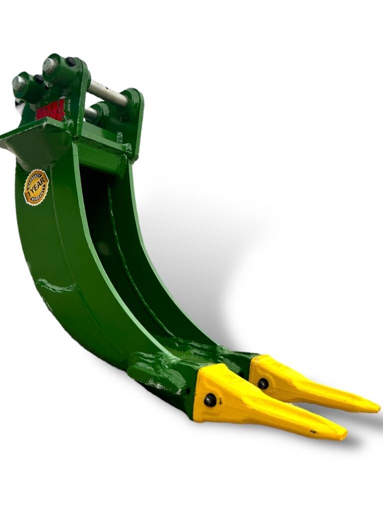 JM Attachments 6" Banana Bucket for 0.5 - 1.5 Tons Mini Excavator