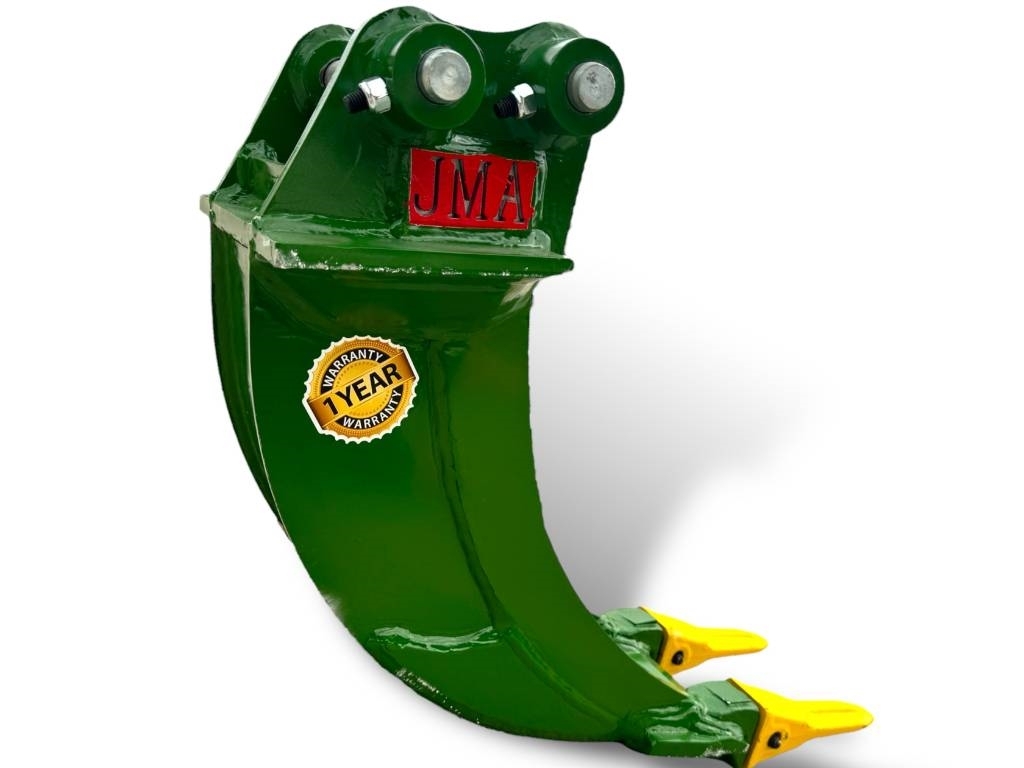 JM Attachments 6" Banana Bucket for 0.5 - 1.5 Tons Mini Excavator