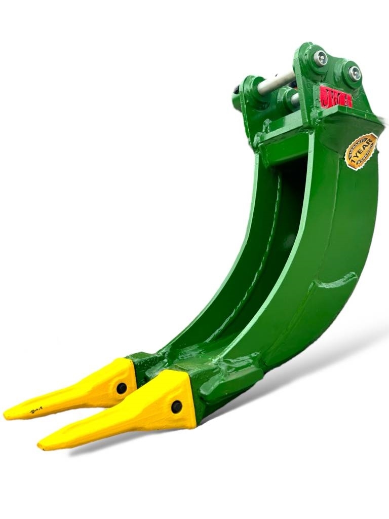 JM Attachments 6" Banana Bucket for 0.5 - 1.5 Tons Mini Excavator