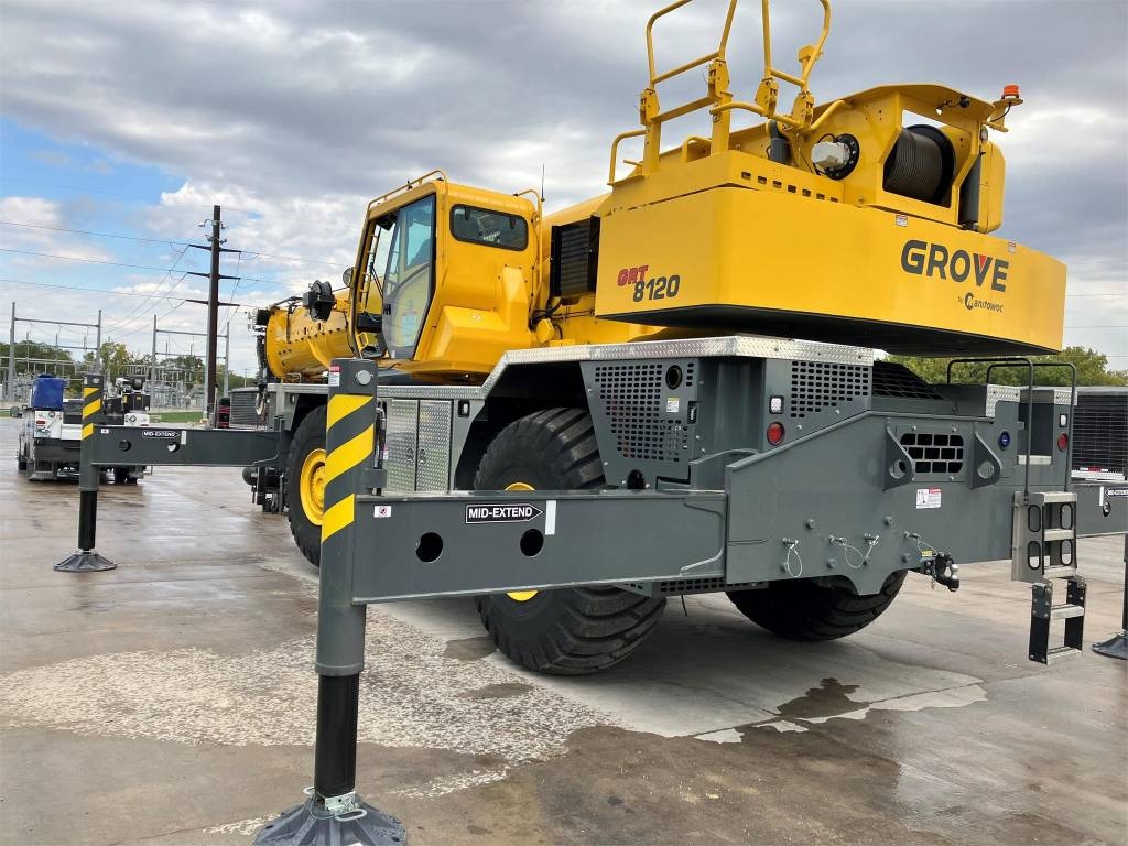 Grove GRT 8120 - Rough Terrain Cranes - Manitowoc Used Cranes