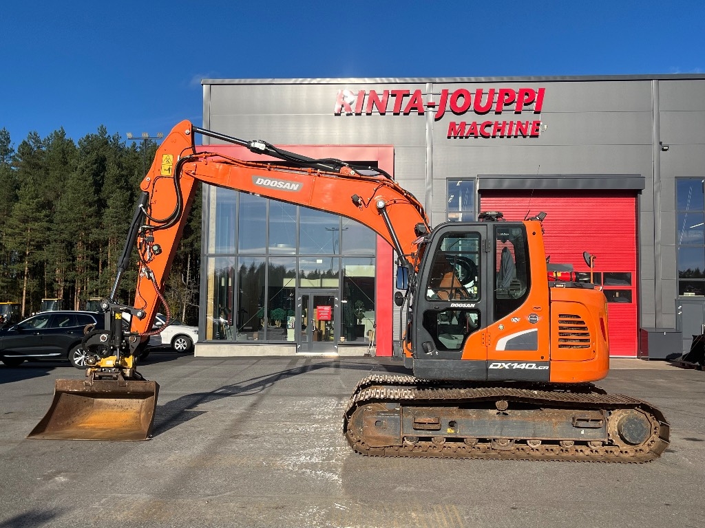 Doosan DX 140 LCR / Engcon, Kauha, Rasvari, Lämmitin - Crawler ...