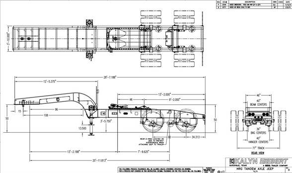 Kalyn KSHRG-3-60T 2+3+2 JEEP, TRAILER & BOOSTER COMBINAT