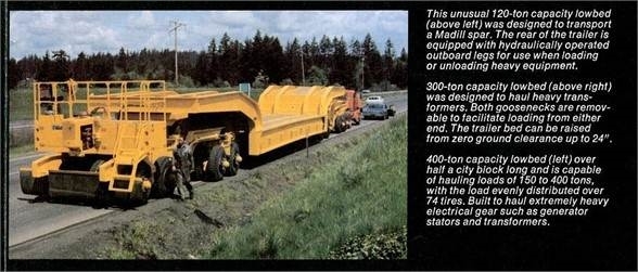 Peerless 400-ton Heavy Haul Trailer