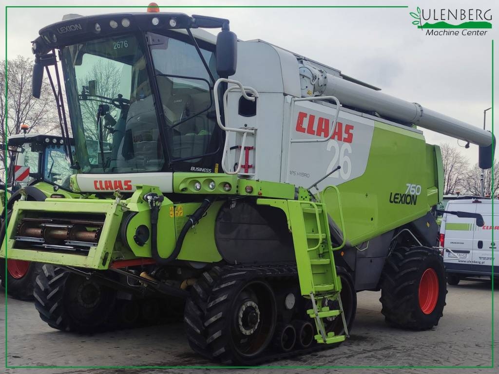CLAAS Lexion 760 TerraTrac - Kombajny zbożowe - Maszyny rolnicze - Ulenberg