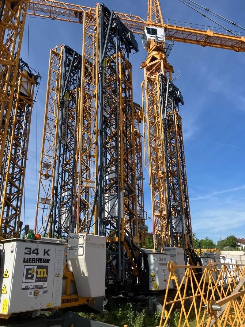 Liebherr 34K - Turmdrehkrane - Baumaschinen - Beutlhauser