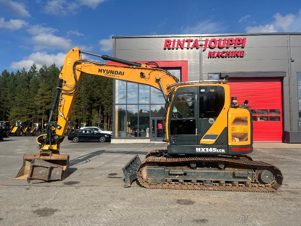 Hyundai HX 145 LCR / Engcon, 2 kauhaa, Rasvari - Crawler Excavators ...