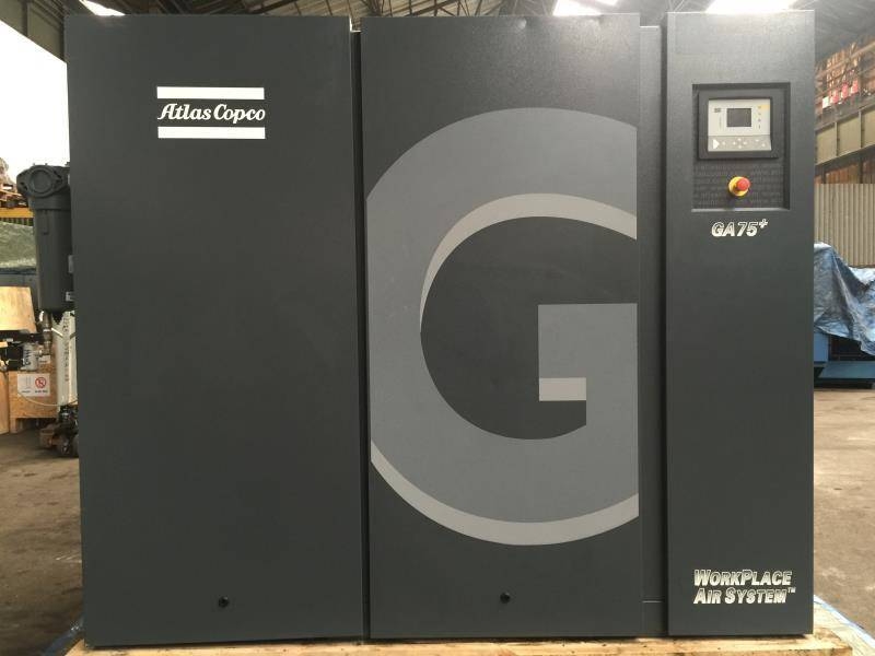 Atlas Copco GA 75 + - Compressors - Industrial - Atlas Copco