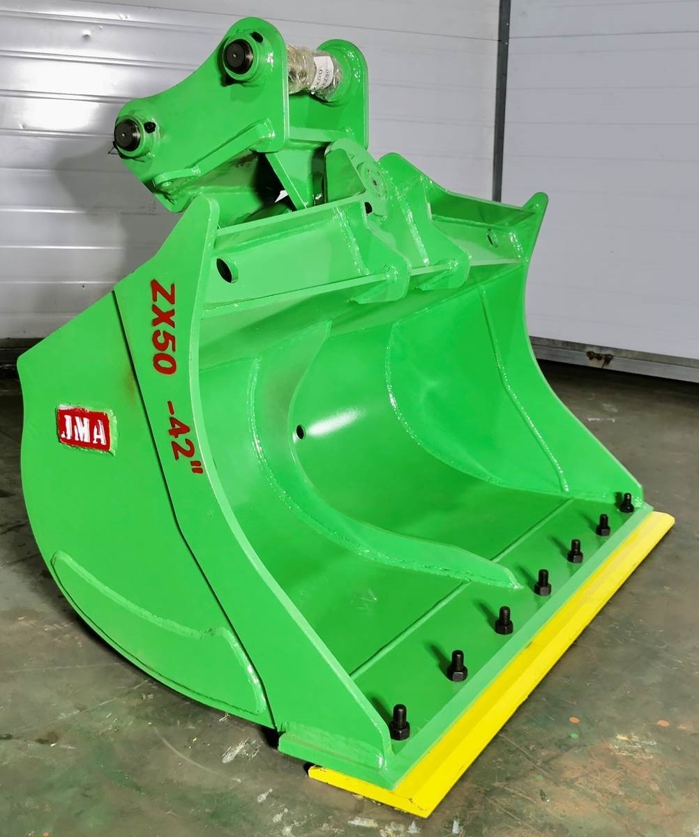 JM Attachments Tilt Bucket 42" Mini Excavator Volvo EC55 & EC