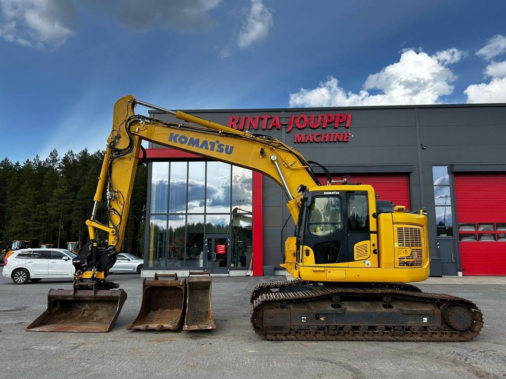 Komatsu PC 228 USLC-11/ Engcon+pihdit, 3 kauhaa,Rasvari - Crawler ...