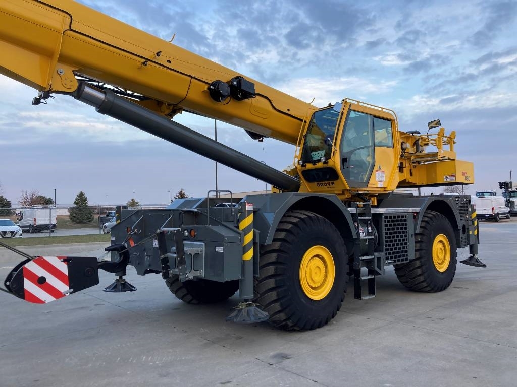 Grove GRT880 - Rough Terrain Cranes - Manitowoc Used Cranes