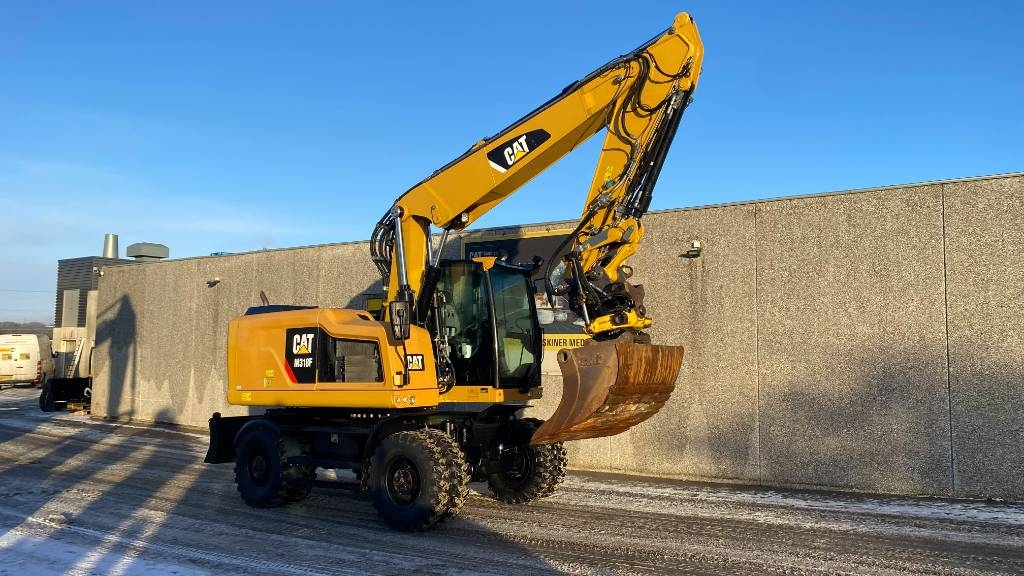 Caterpillar M 318 F - Gravemaskiner på hjul - Entreprenør - Zeppelin ...
