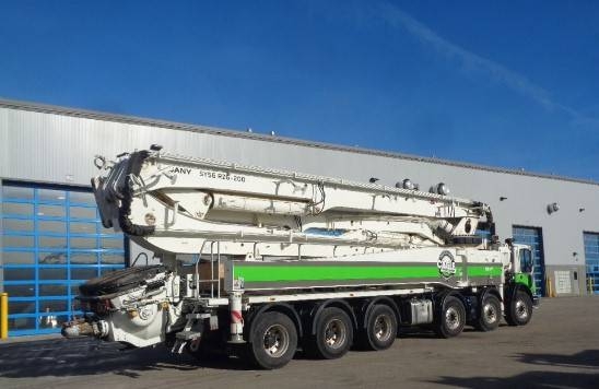 Sany SY56 - Boom Pumps - Construction Equipment - Putzmeister Americas