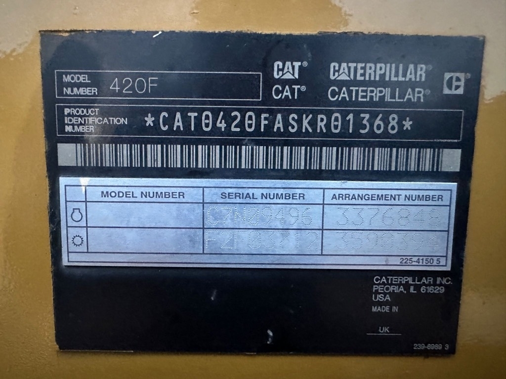 CAT 420 F