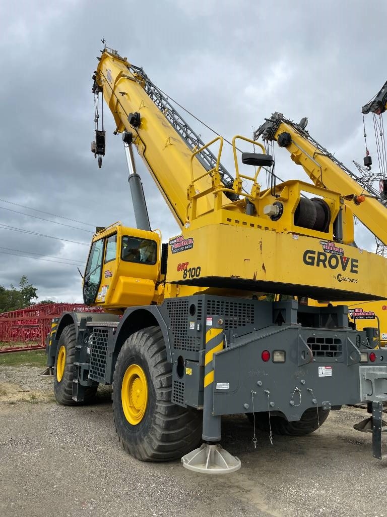 Grove GRT 8100 - Rough Terrain Cranes - Manitowoc Used Cranes