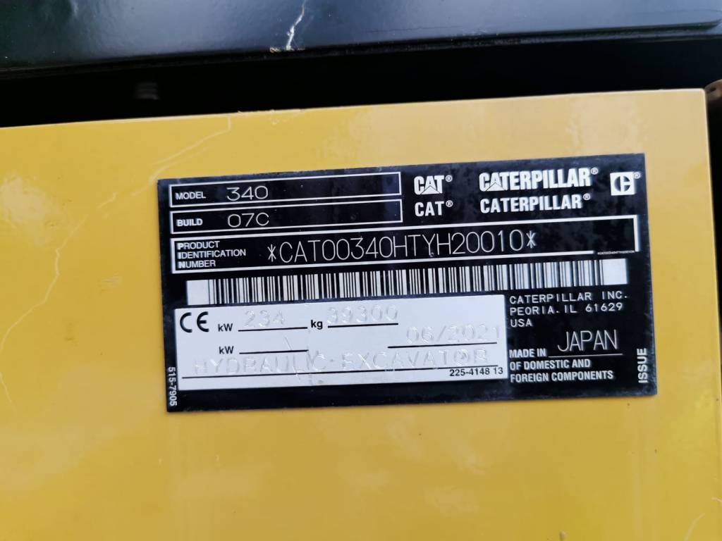 Buy Used CAT 340 Next Gen Crawler Excavator for sale in Stockholm ...