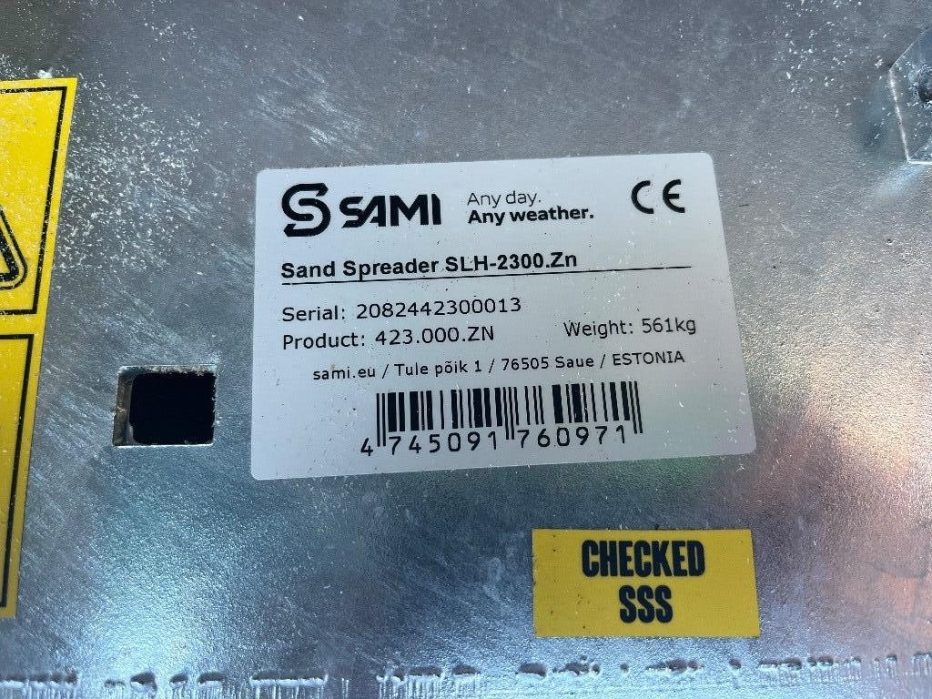 Sami SLH 2300 galvad i lager! - Skopor - Entreprenad - Traktor Nord