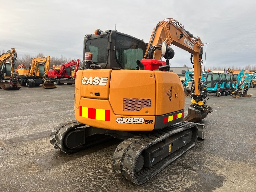 CASE CX 85 D / Engcon, Kauha, Rasvari - Mini excavators 7t - 12t ...