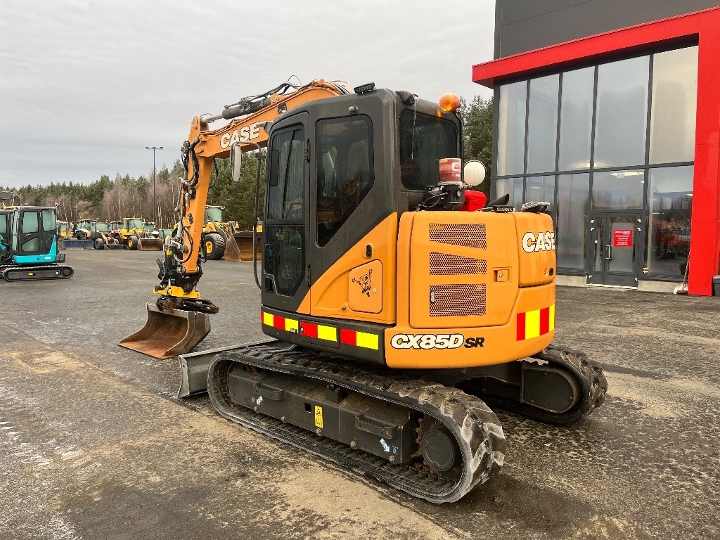 CASE CX 85 D / Engcon, Kauha, Rasvari - Mini excavators 7t - 12t ...