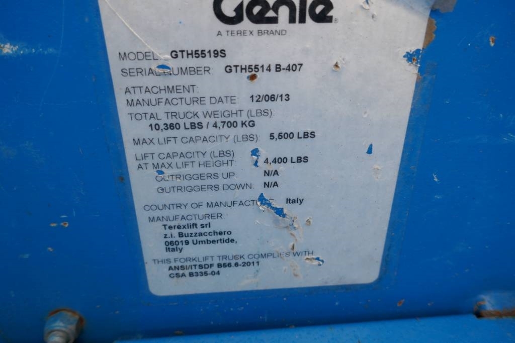 Genie GTH 5519