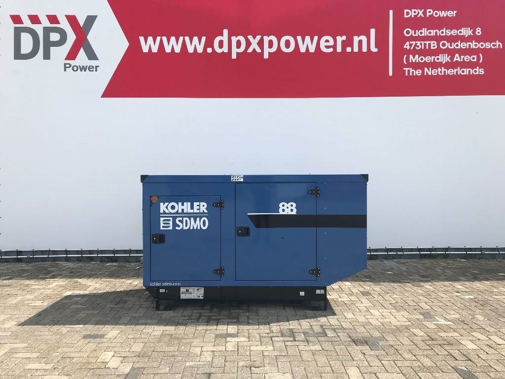 Sdmo J88 - 88 kVA Generator - DPX-17105 - Générateurs diesel - Travaux ...