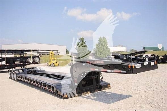 Fontaine 55 ton hydraulic detachable RGN double drop low bo