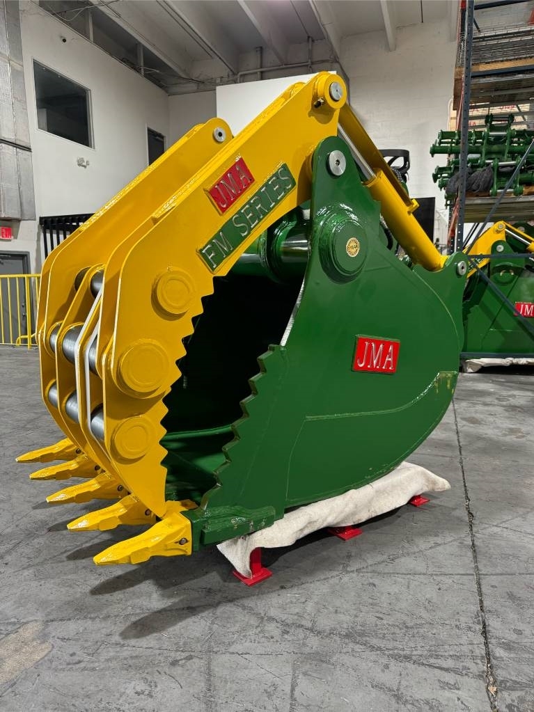 JM Attachments 48" FM Series Claw Bucket for Komatsu PC190