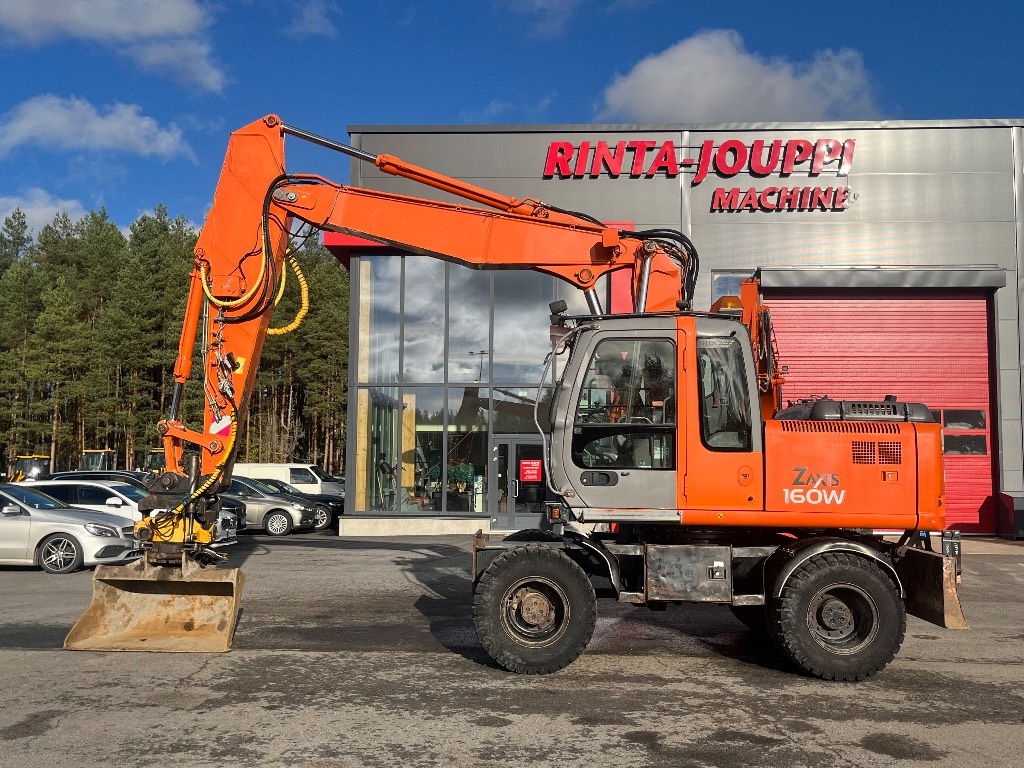 Hitachi ZX 160 W / MYYTY,SOLD !!! - Wheeled Excavators - Construction ...