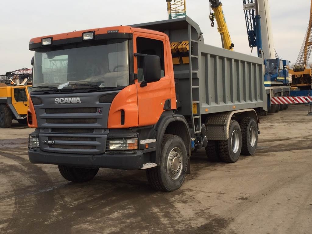 Scania P380 - Tipper trucks - Transport - Adrighem