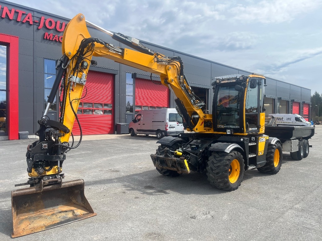 Pyöräkaivukoneet maanrakennukseen | Rinta-Jouppi Machine